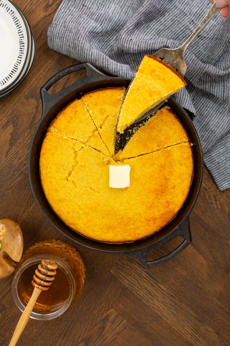 Brown Sugar Cornbread - Cast Iron Recipes