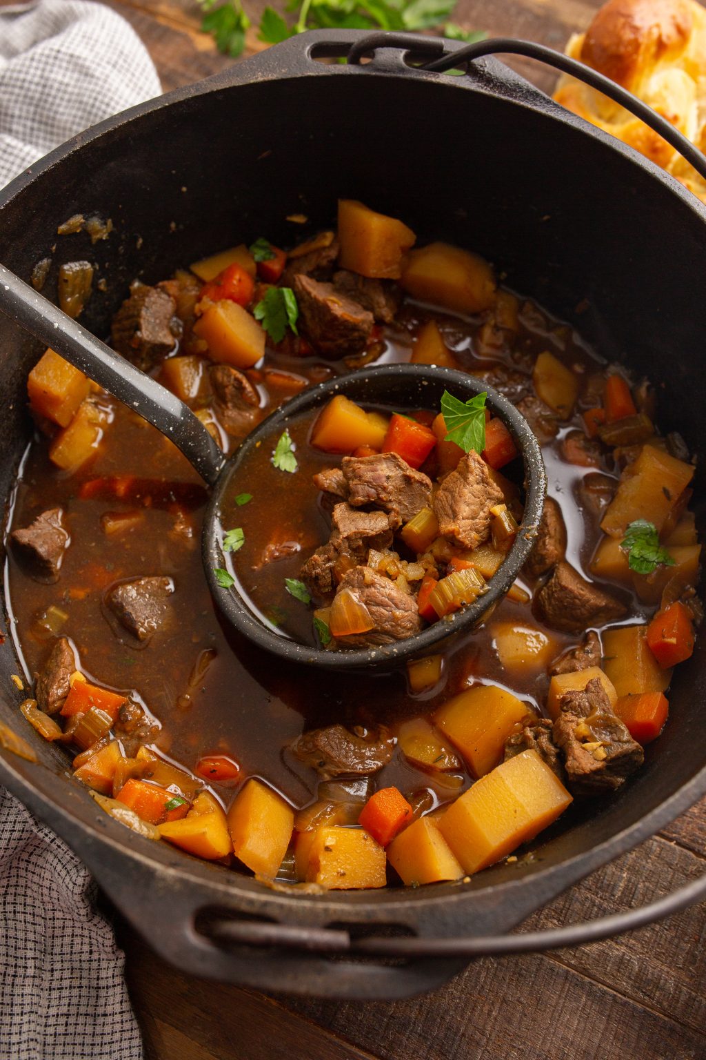Venison Stew with video - Cast Iron Recipes
