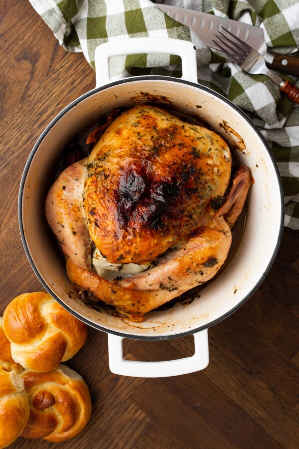 Whole Roasted Chicken - Cast Iron Recipes